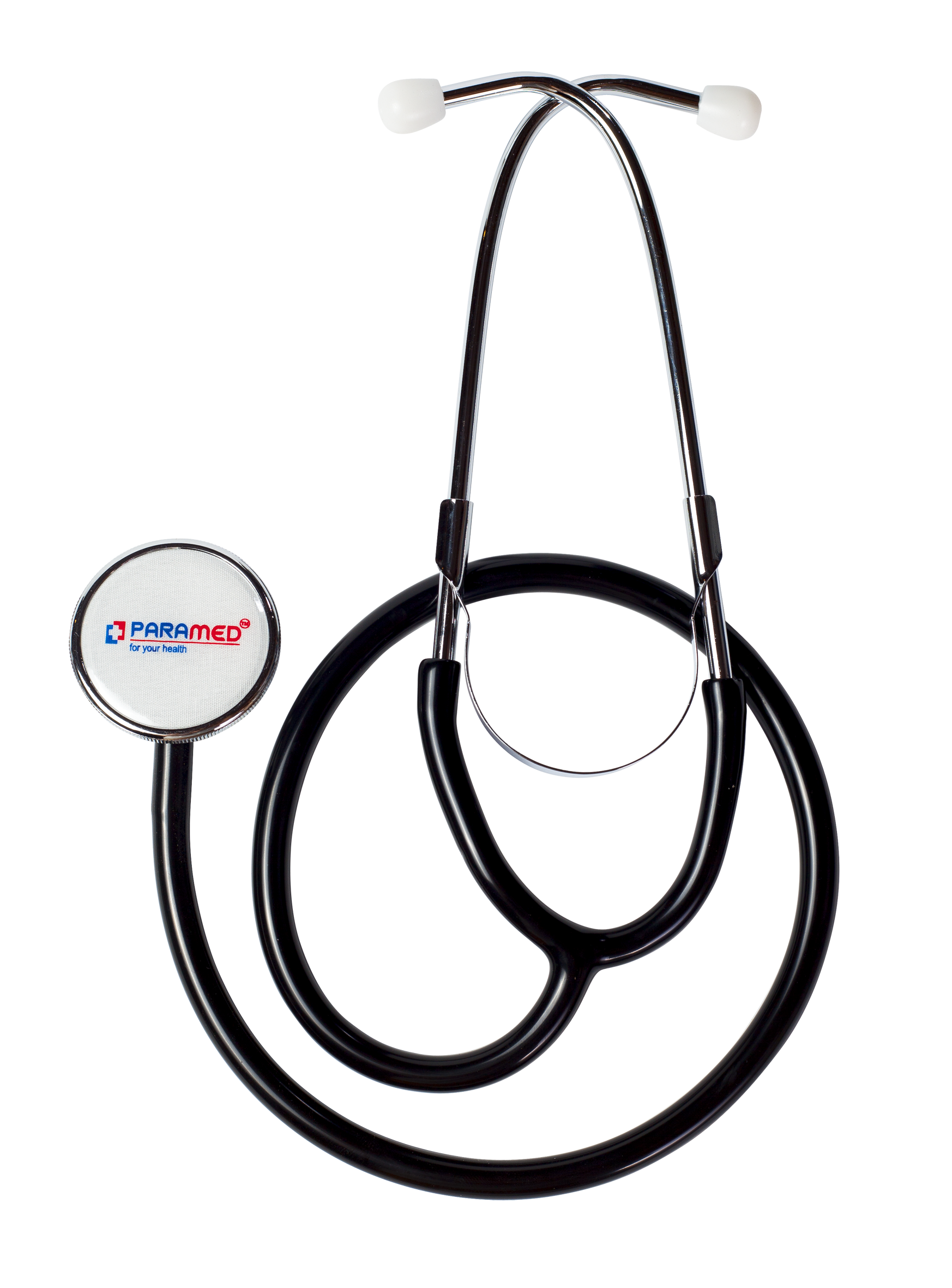 Paramed stethoscope with one-sided head